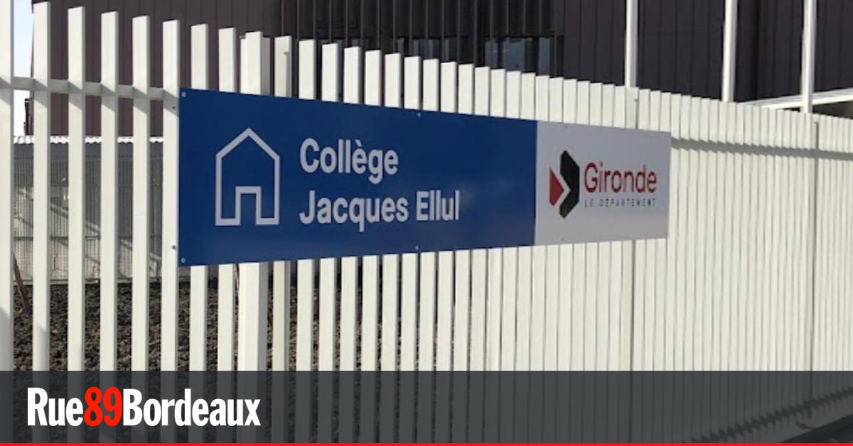 Depuis la rentrée, deux classes du collège Jacques-Ellul à Bordeaux ...