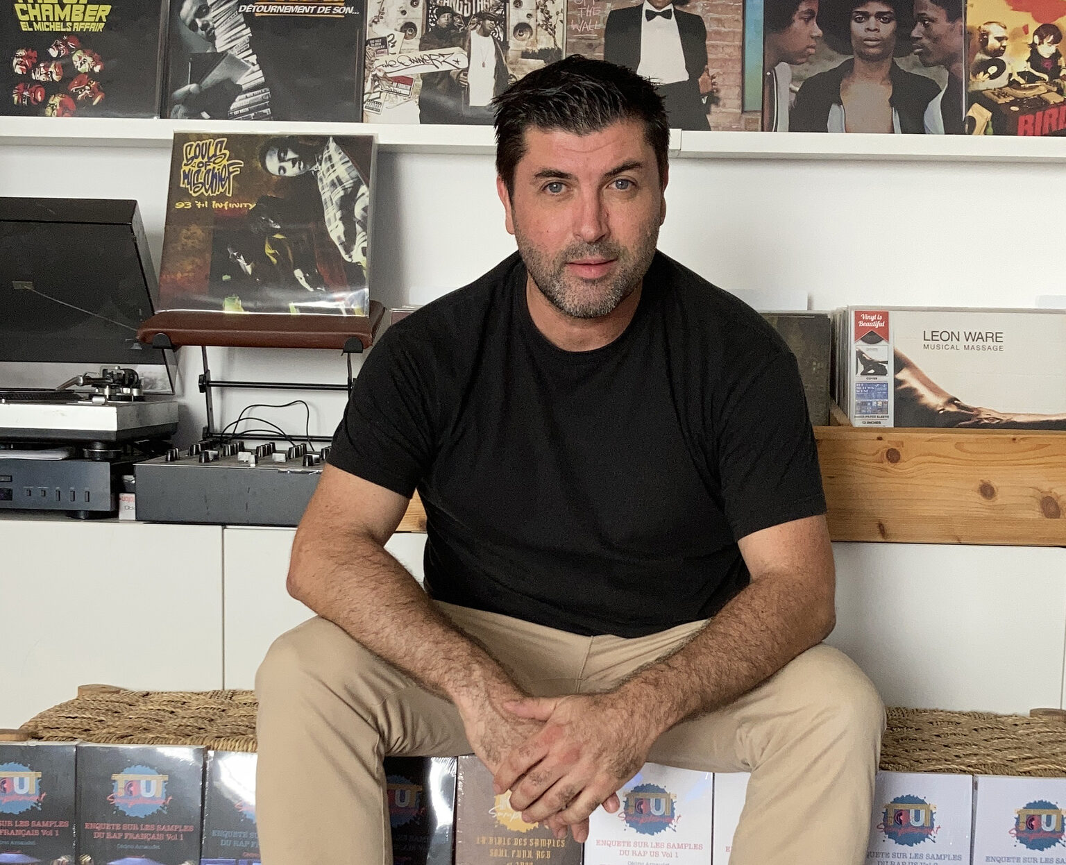 Nous avons croisé Cédric Arnaudet sur la piste des samples du rap ...