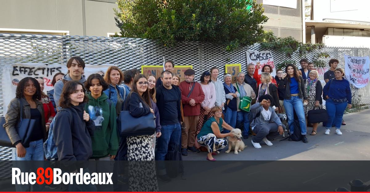 Plein à craquer, le lycée Condorcet de Bordeaux en grève - Rue89Bordeaux