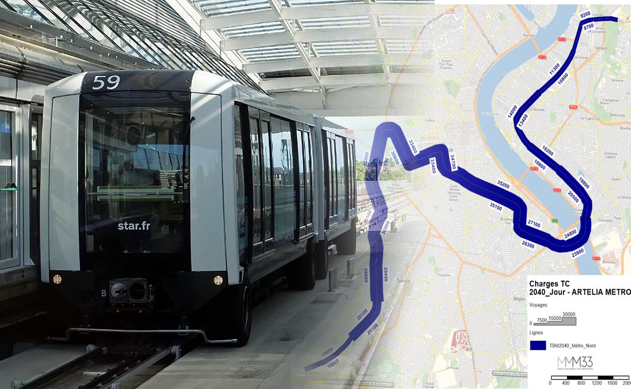 Métro à Bordeaux : peu emballée, la Métropole poursuit les études sur ...